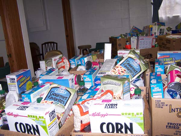 Caney Baptist Church Food Pantry